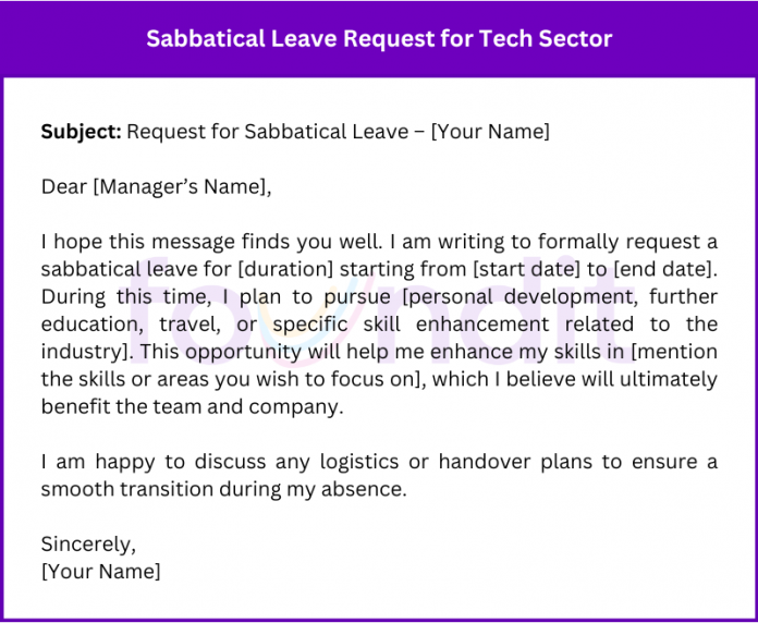 Sabbatical Leave: Purpose, Benefits, Samples & How to Ask for One