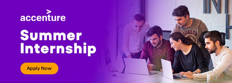 Accenture Summer Internship 2025 : Full Details